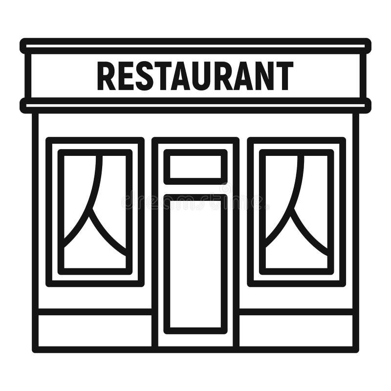 Outline Storefront Stock Illustrations – 1,254 Outline Storefront Stock ...