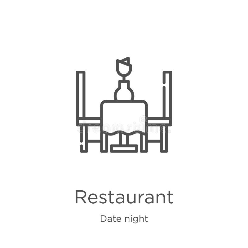 Dinner Date Clipart Black And White Free