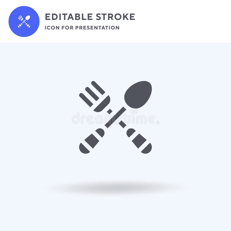 Restaurant Icon Vector, Filled Flat Sign, Solid Pictogram Isolated on ...