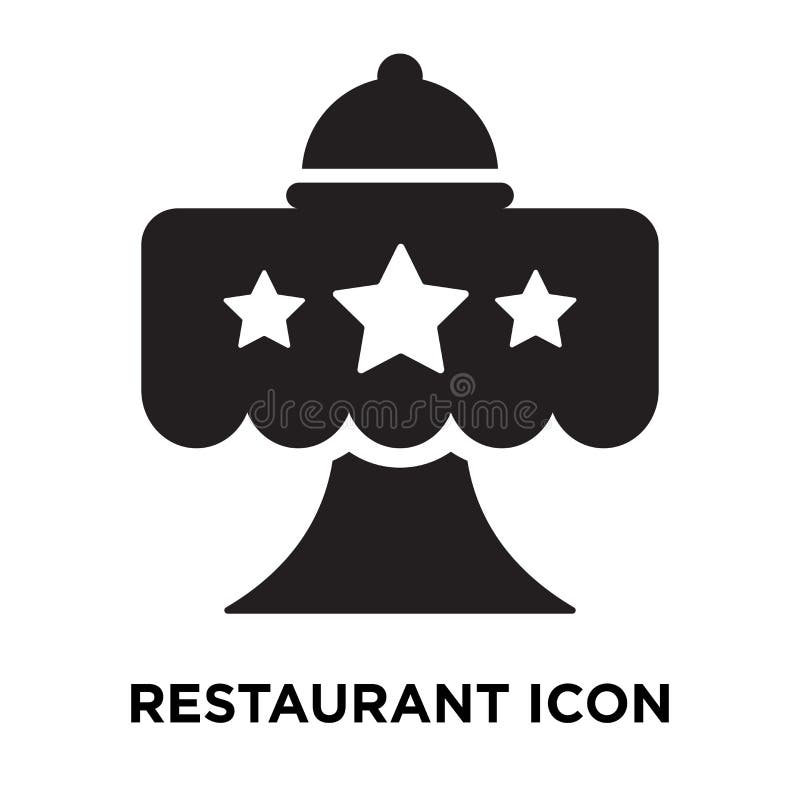 Restaurant Icon Vector Isolated on White Background, Restaurant Sign ...