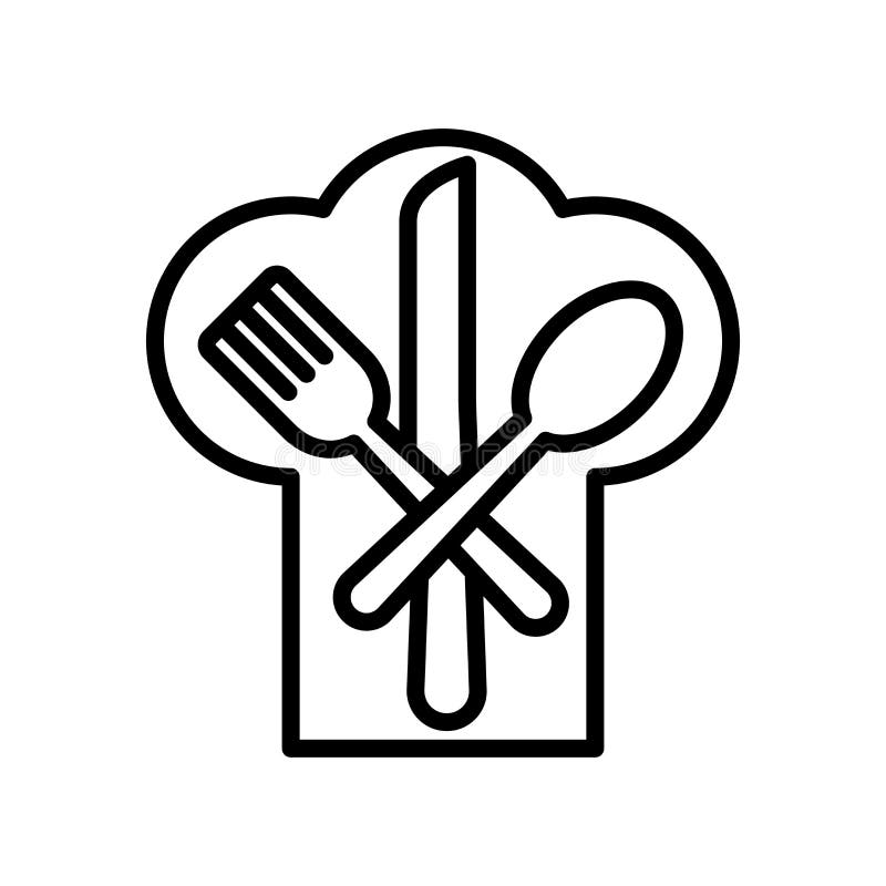 Restaurant Menu Icon Vector Isolated On White Background Restaurant