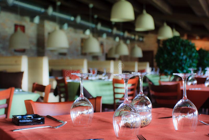 Restaurant Interior in HDRi Stock Image - Image of banquet, chair: 11537289