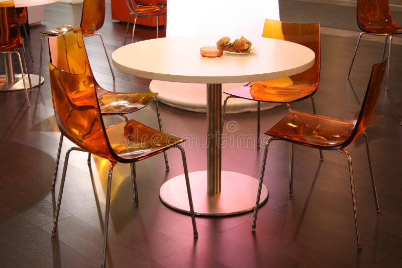 Horizontal Restaurant Interior Stock Image - Image of restaurant, black ...