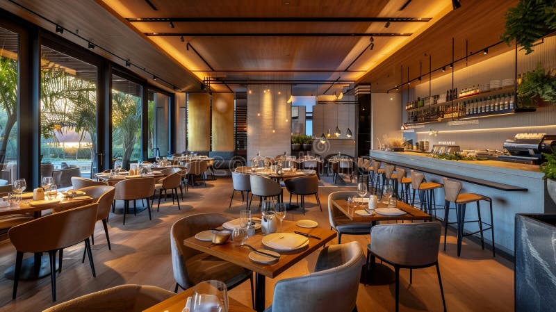 Restaurant Interior Featuring Private Dining Room and Seasonal Menu ...