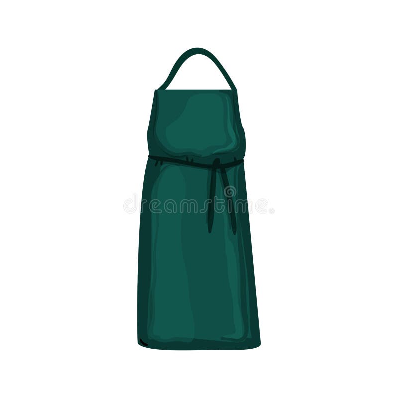Restaurant Kitchen Apron Cartoon Vector Illustration Stock Illustration ...