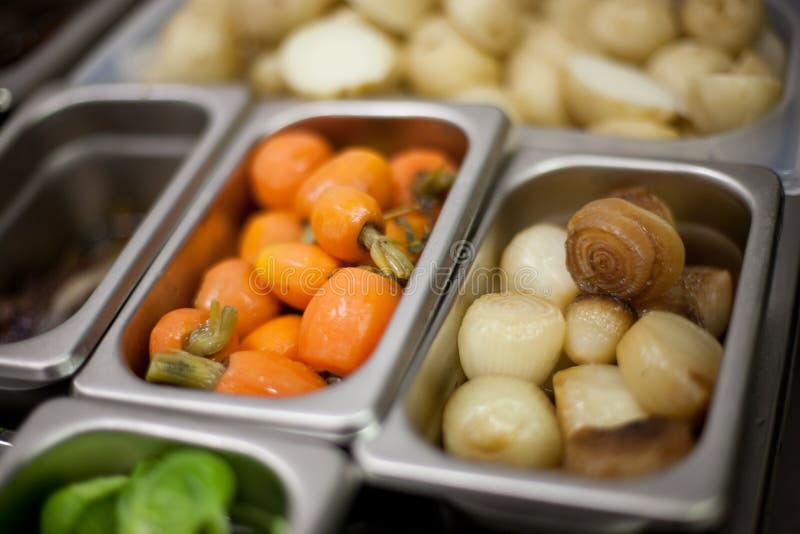 Restaurant meal in kitchen stock image. Image of herbs - 94650957