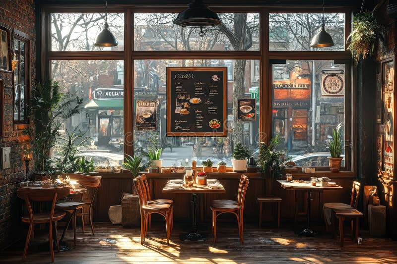 Restaurant Large Window Menu Board Stock Photos - Free & Royalty-Free ...