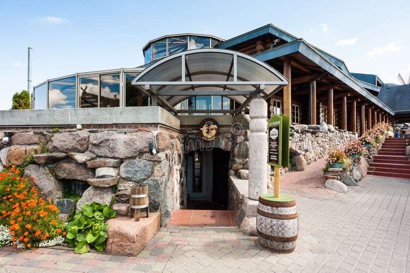 Restaurant Lido in RIga editorial stock image. Image of level - 105987614