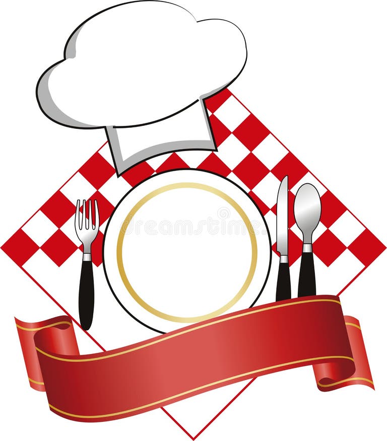 Logo Plate Hat Restaurant Stock Illustrations – 3,449 Logo Plate Hat ...