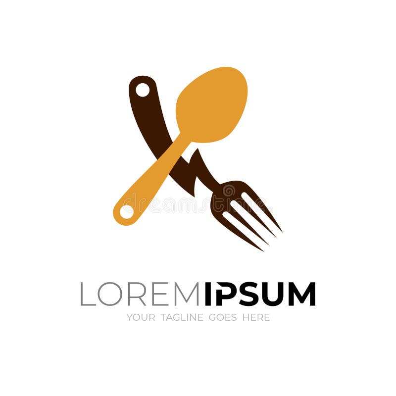 Restaurant Logo and Cutlery Design Template Stock Vector - Illustration ...