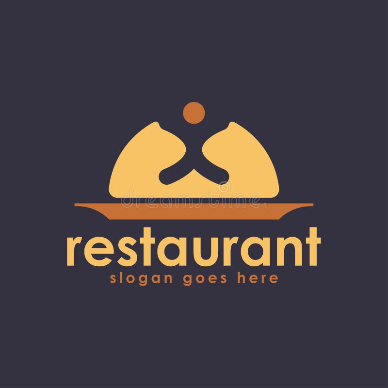 Restaurant Logo Design Concept Vector Stock Vector - Illustration of ...
