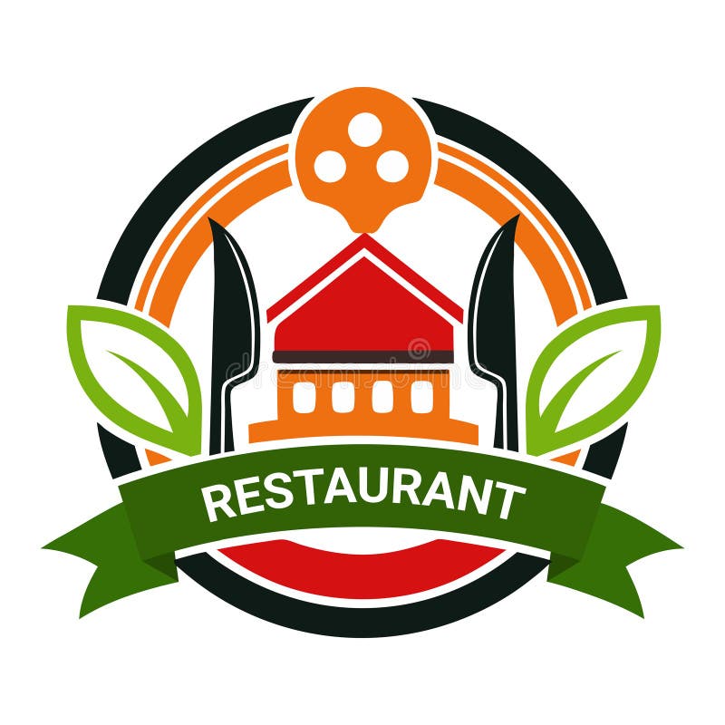 Restaurant logo design stock vector. Illustration of vector - 331009192