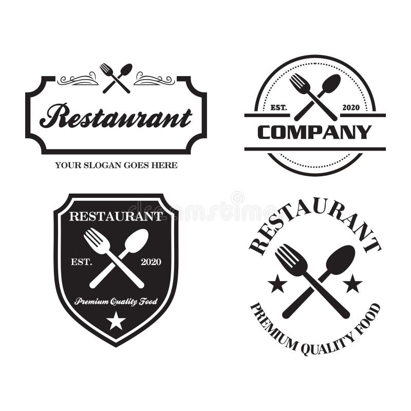 Restaurant Vector , Food Logo Vector Stock Vector - Illustration of ...