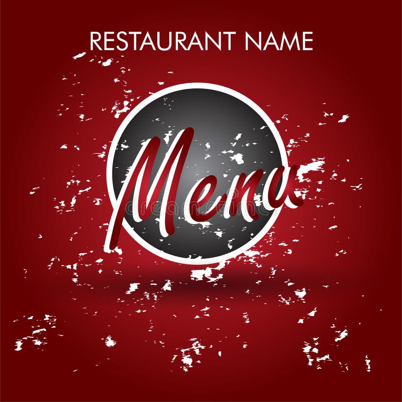 Restaurant Logo Menu stock vector. Illustration of sticker - 88429046