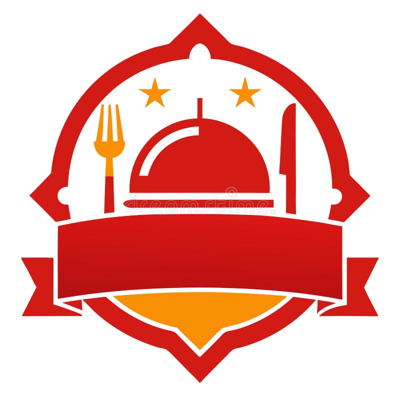 Restaurant Logo Vector Art Illustration Stock Vector - Illustration of ...