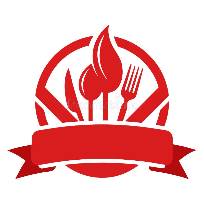 Restaurant Logo Vector Art Illustration Stock Vector - Illustration of ...