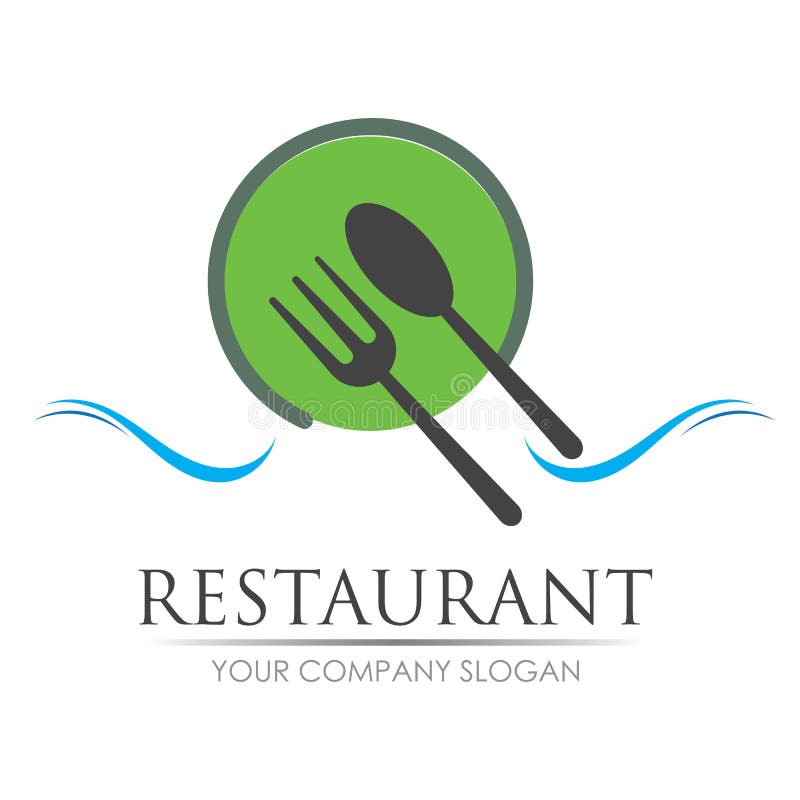 Restaurant Logo Vector Illustration Design Template Stock Vector ...