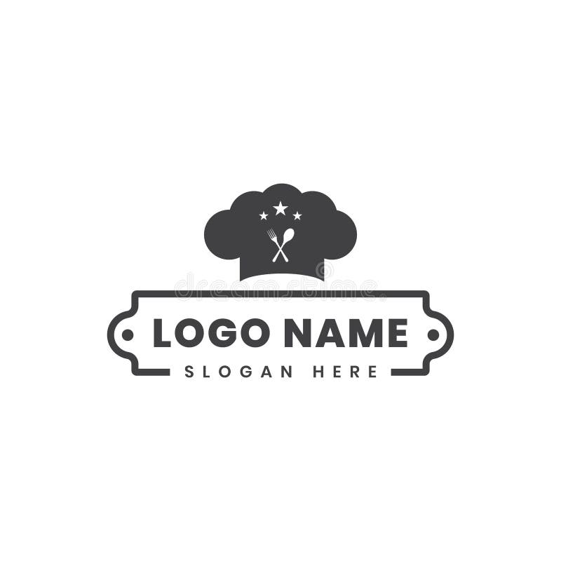 Restaurant Logo - Vector Illustration, Editable Graphic Design Stock ...