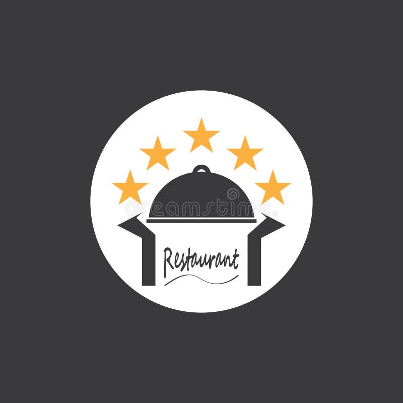 Restaurant Logo Vector Template Illustration Stock Illustration ...