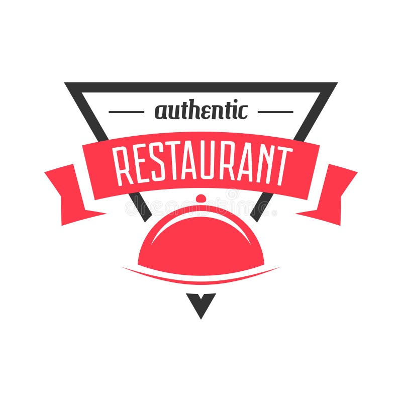 Restaurant Logos, Badges and Labels Design Elements Set in Vintage ...