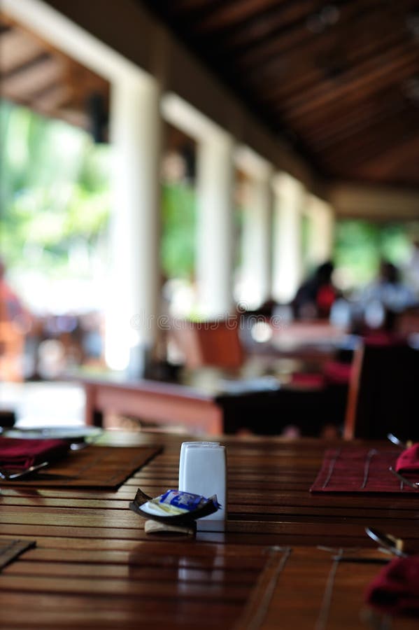 Restaurant in a Luxury Sand Beach Resort Stock Photo - Image of amazing ...