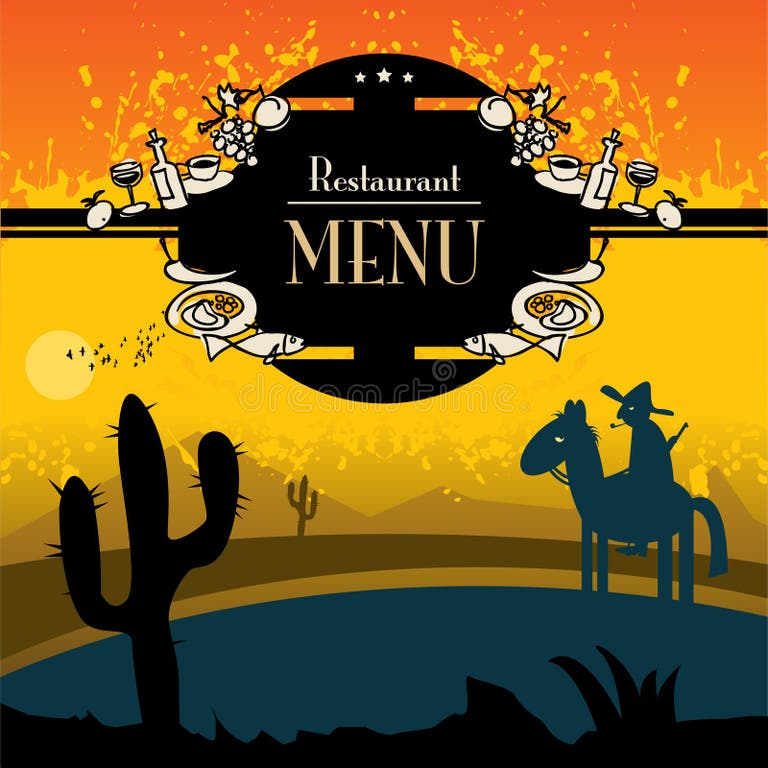 Cowboy Menu Stock Illustrations – 519 Cowboy Menu Stock Illustrations ...
