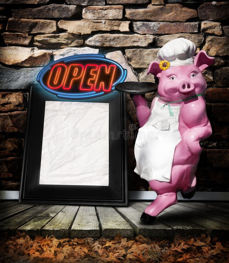 Restaurant menu stock photo. Image of dining, sign, walkway - 26444676