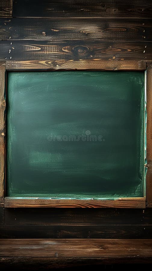 Restaurant Menu Backdrop Green Chalkboard with Wooden Frame, Copyspace ...
