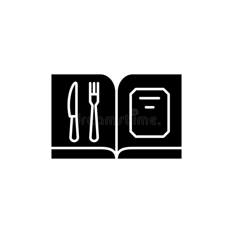Restaurant Menu Line Icon Concept. Restaurant Menu Flat Vector Symbol ...
