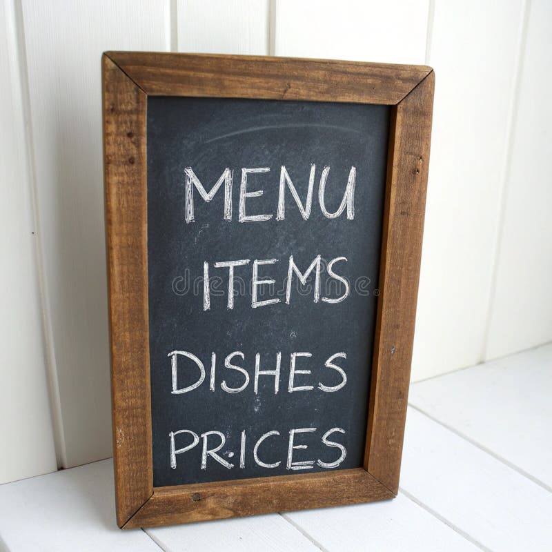 Menu Blackboard Background Stock Illustrations – 15,818 Menu Blackboard ...