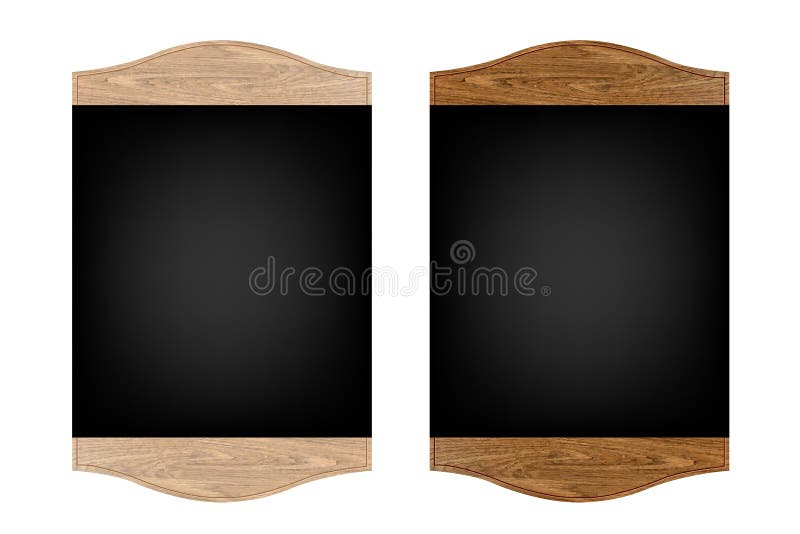 Restaurant Menu Board Set stock vector. Illustration of design - 195749252