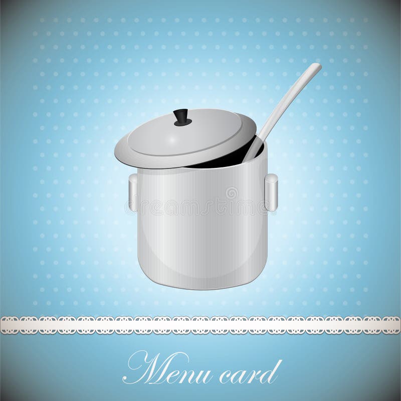 Restaurant menu card stock vector. Illustration of soup - 22726880