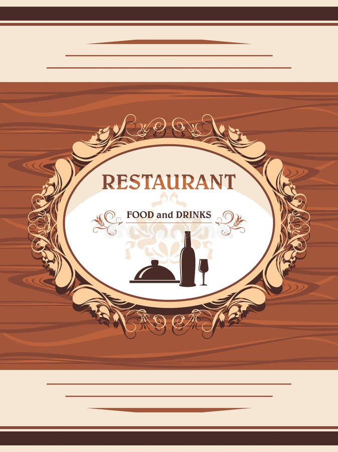 Restaurant Menu. Decorative Label for Design Stock Vector ...
