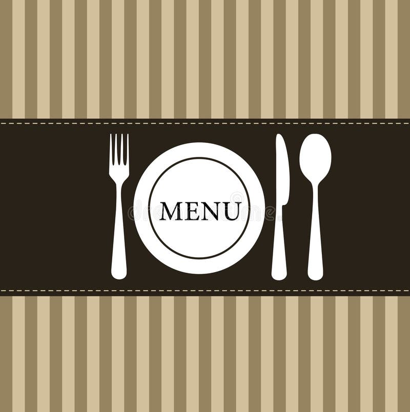 Modern Restaurant Menu Design Template Layout Stock Vector ...