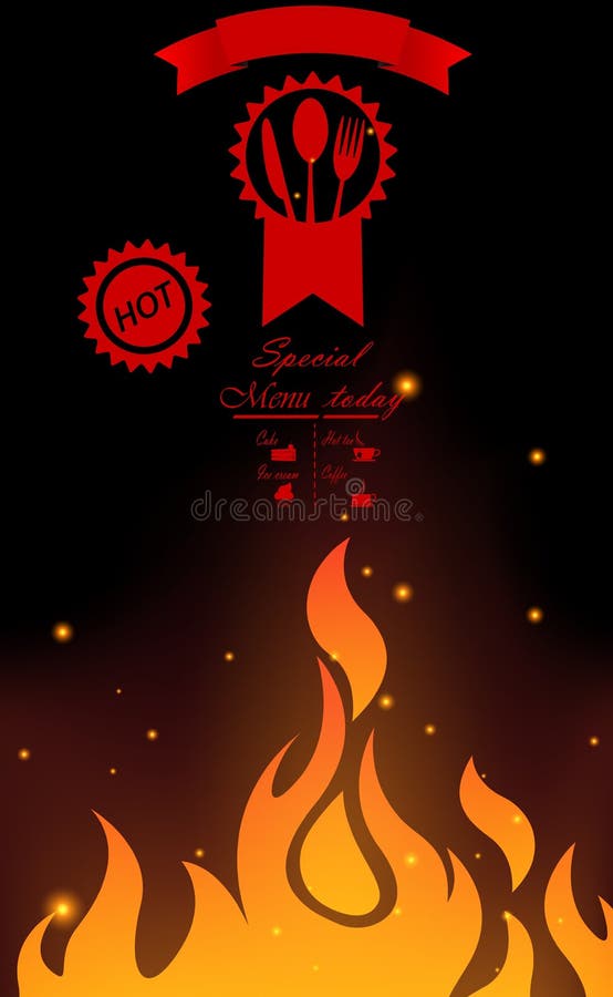 Flame Menu Stock Illustrations – 13,960 Flame Menu Stock Illustrations ...