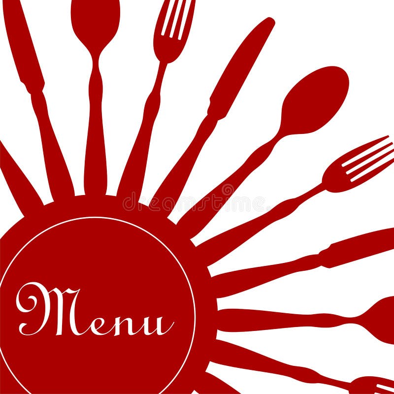 Restaurant Menu Design Black Stock Vector - Illustration of lunch ...