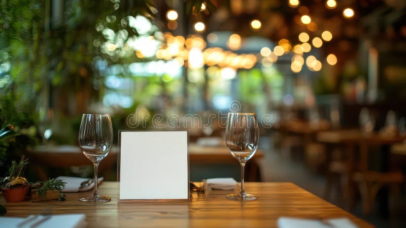 Restaurant Table Placement stock image. Image of dishes - 7039501