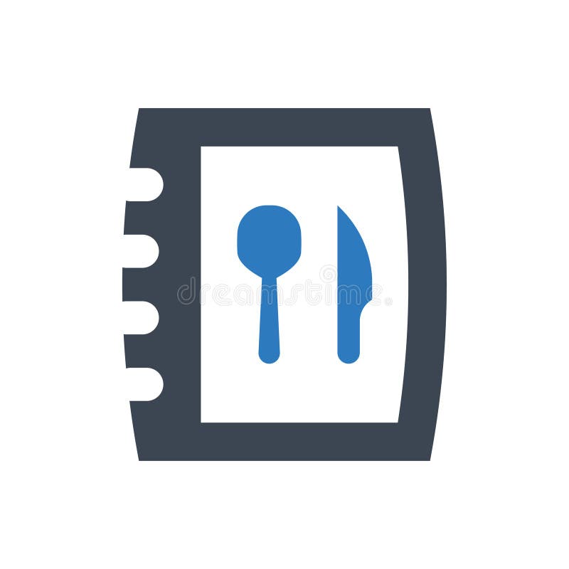 Restaurant Menu Icon. Simple Vector Graphics Stock Vector ...