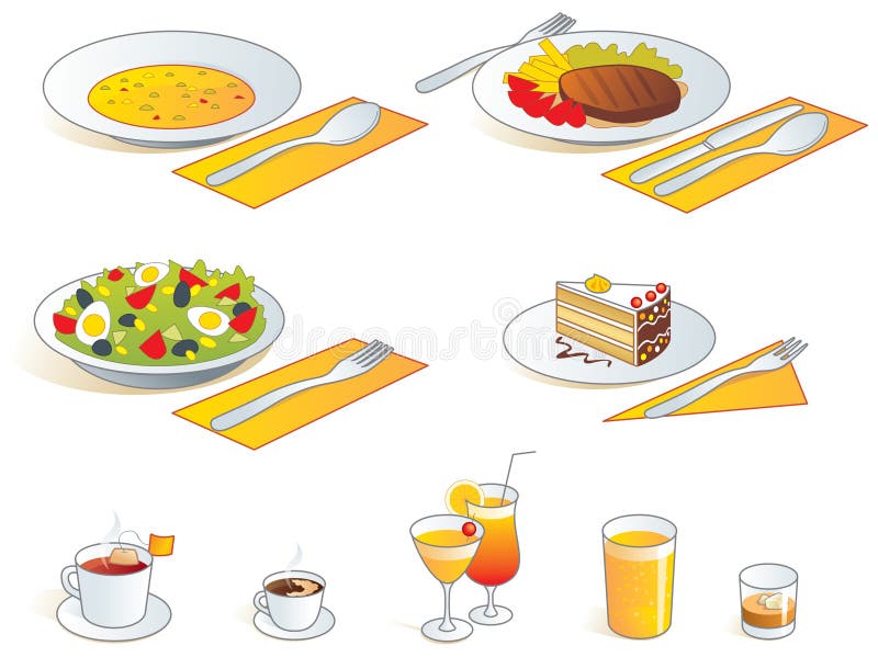 Main Dishes Clipart