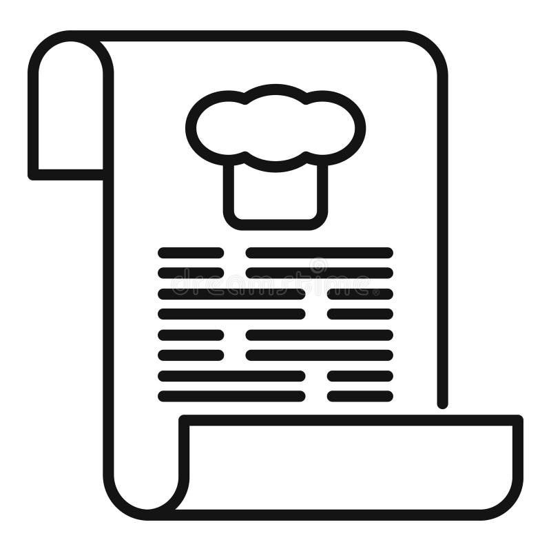 Chef Menu Scroll Stock Illustrations – 296 Chef Menu Scroll Stock ...