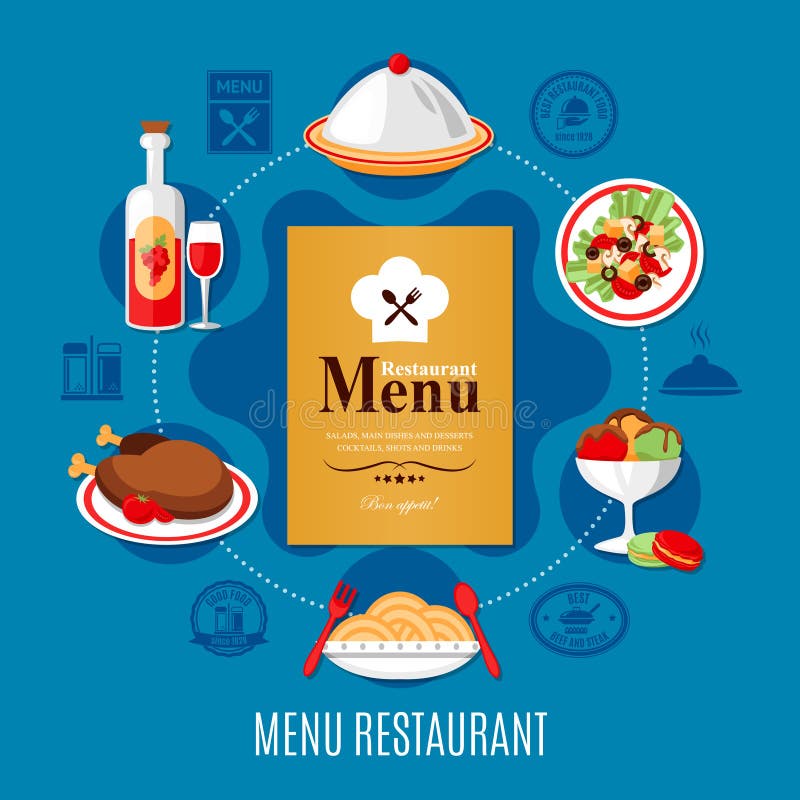 Starter Menu Stock Illustrations – 650 Starter Menu Stock Illustrations ...