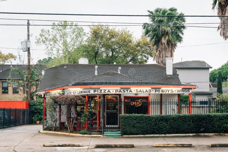 A Restaurant in Montrose, Houston, Texas Editorial Stock Photo - Image ...