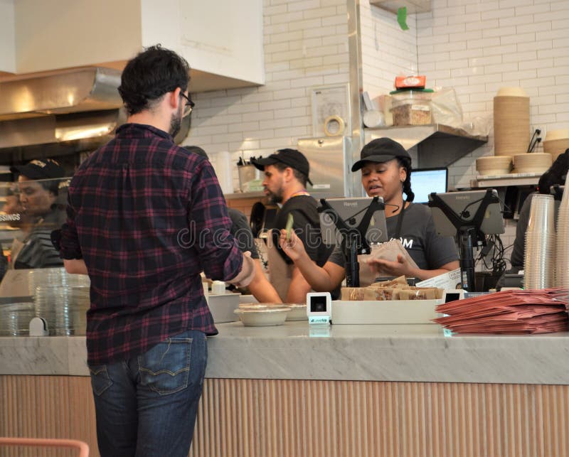 Restaurant Payment Transaction Editorial Stock Photo - Image of ...