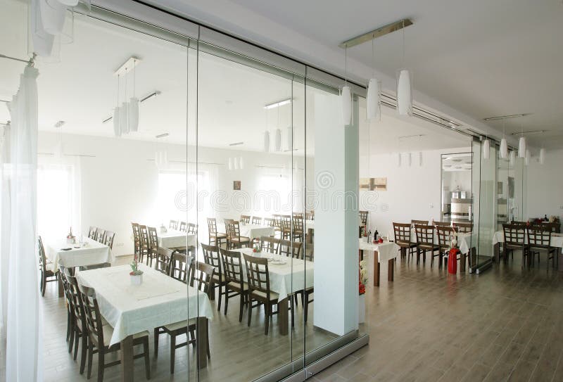 Restaurant place stock image. Image of seat, glazed, contemporary ...