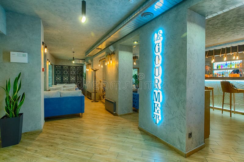 Restaurant Premises, Bar, Recreation Area, Pub. Editorial Stock Image ...