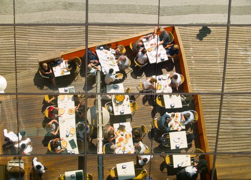 Restaurant Reflection stock photo. Image of barcelona - 2323584