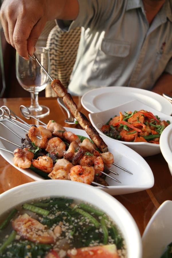 Restaurant set menu stock photo. Image of hotel, manner - 15480012