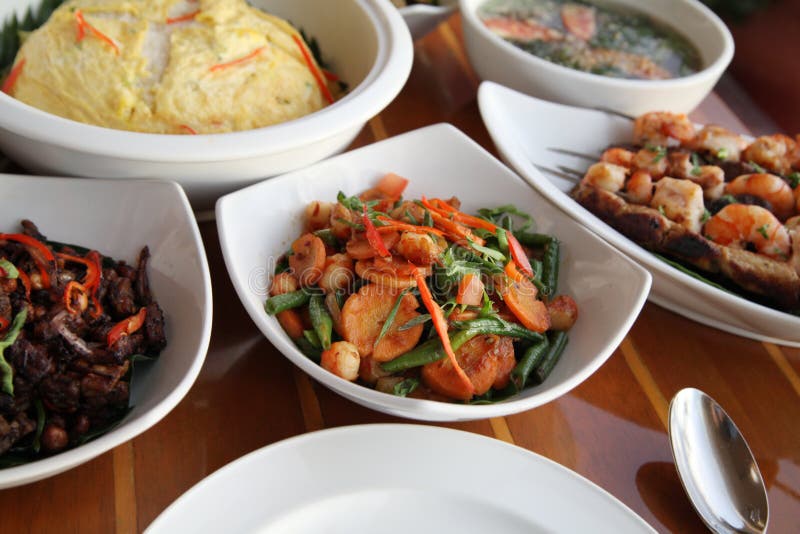 Restaurant set menu stock photo. Image of manner, grilled - 15480094