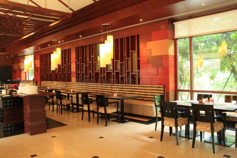 Restaurant Set up stock photo. Image of office, table - 58067590