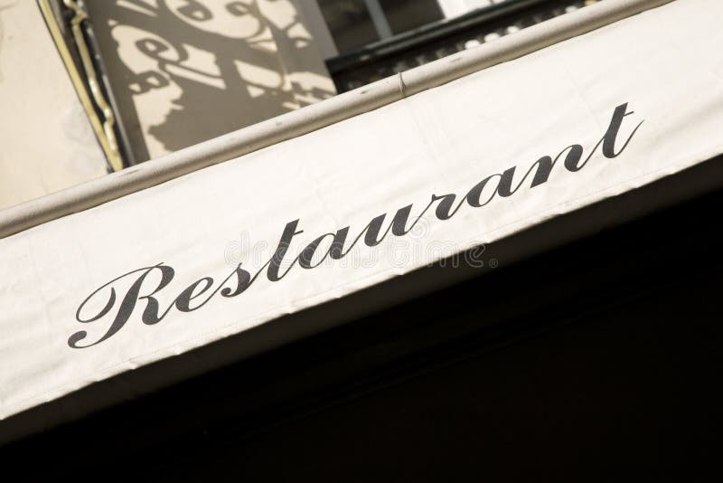 Bar and Restaurant sign stock photo. Image of cafe, tavern - 5856510